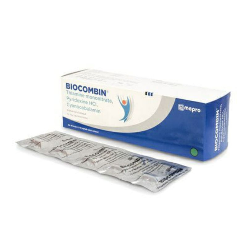 Jual Biocombin Tablet Vitamin B Complex Strip 10 Tablet | Shopee Indonesia