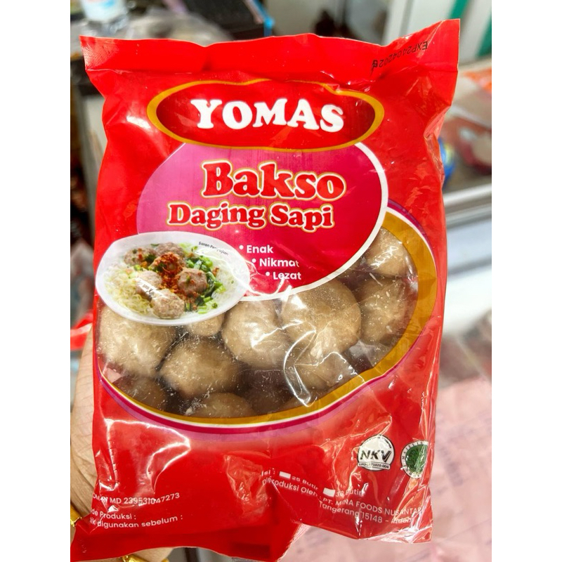 Jual bakso sapi yomas isi 30 & 60 butir | Shopee Indonesia