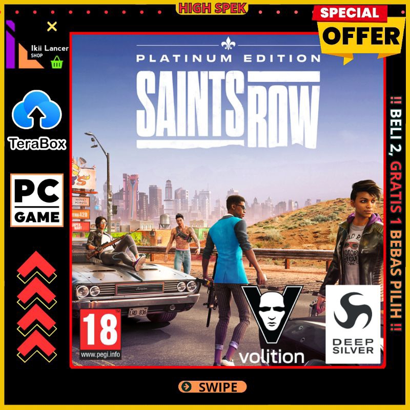 Jual Saints Row 5 Platinum Edition - PC LAPTOP GAMES - CARA INSTALL ...