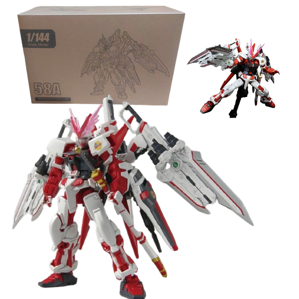 Jual Model kit Red Dragon 58A 1/144 HG Astray Mokit High Grade gao gao | Shopee Indonesia