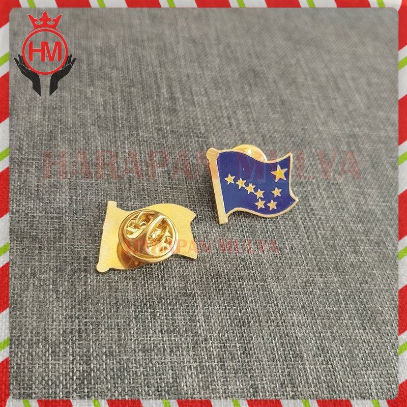 Jual Flag Pin Bendera Negara Alaska Pin Flag Alaska Pin Bendera Alaska ...