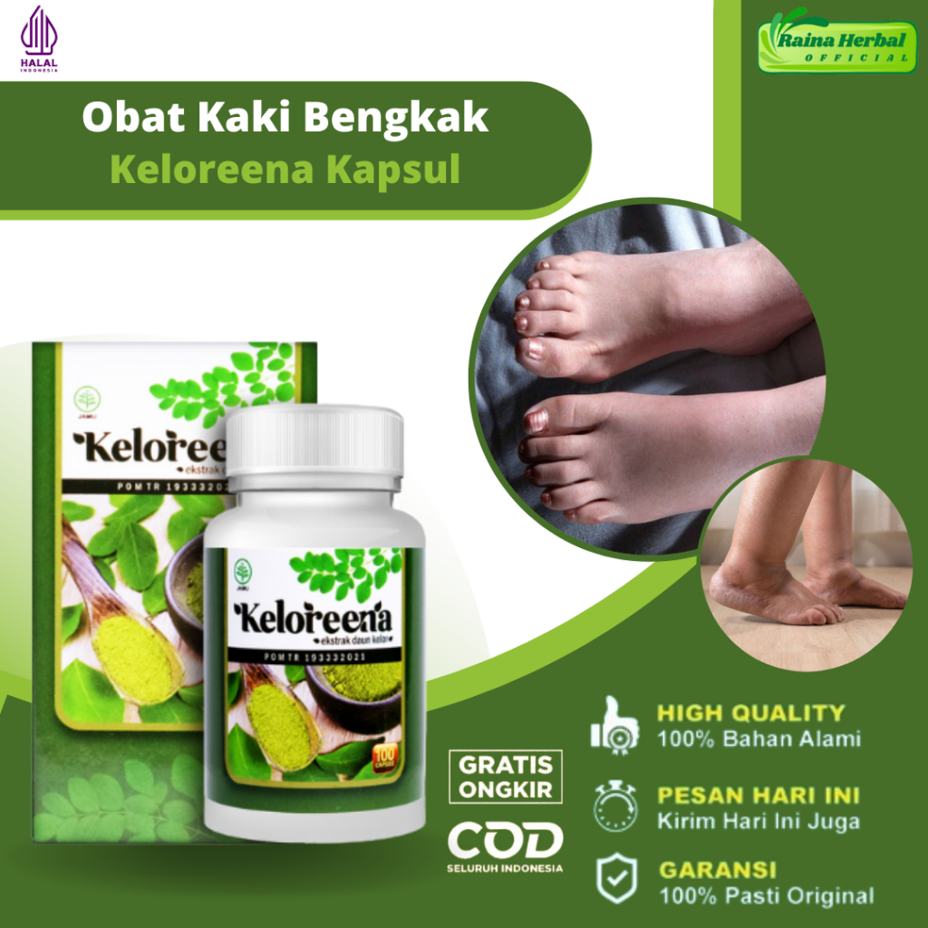 Jual Obat Kaki Bengkak Herbal Diabetes Saraf Penyumbatan Darah Ginjal ...