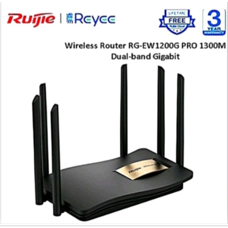 Jual Ruijie Reyee RG-EW1200G PRO AC1300 Wireless Router dual band ...