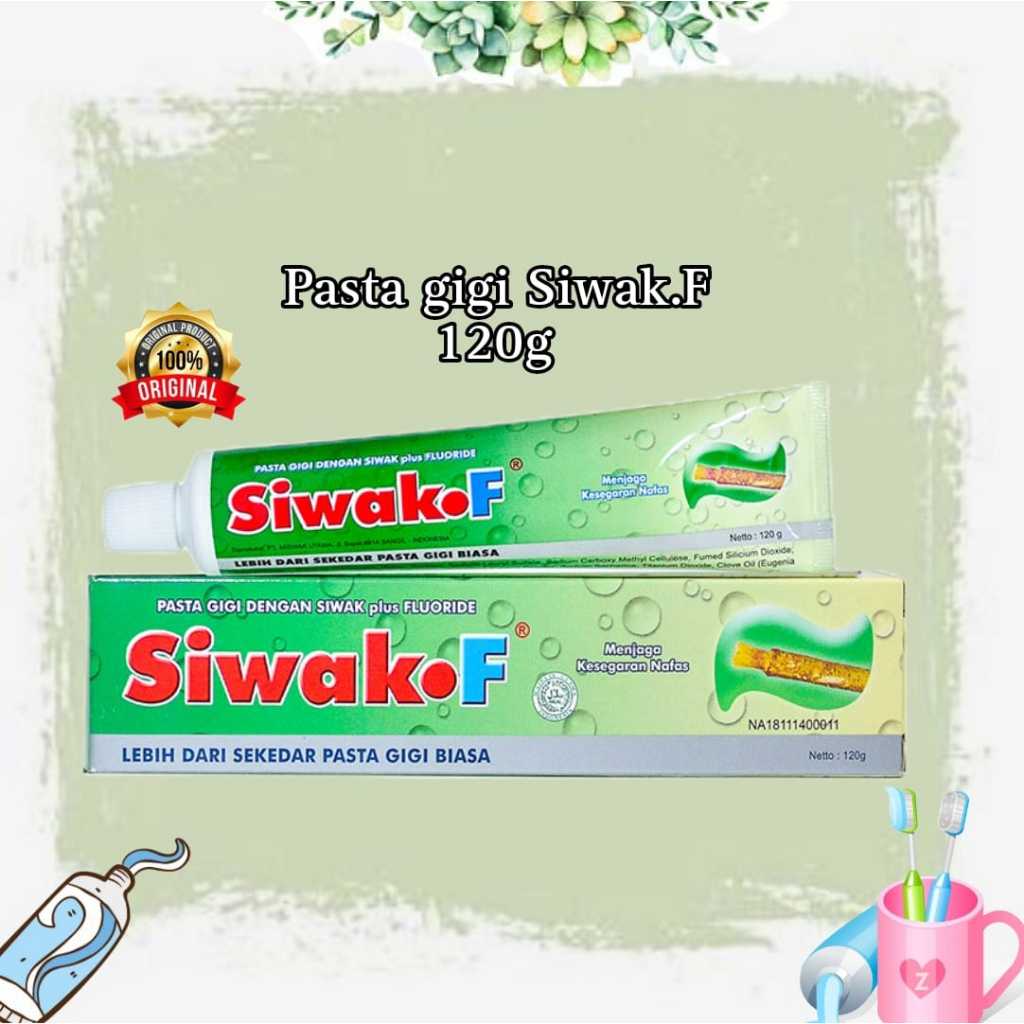 Jual Pasta Gigi Siwak F, 120 gram. | Shopee Indonesia