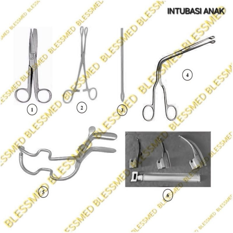 Jual Intubasi Anak Set Premium Quality (+ Bak Instrument 509 Lokal ...