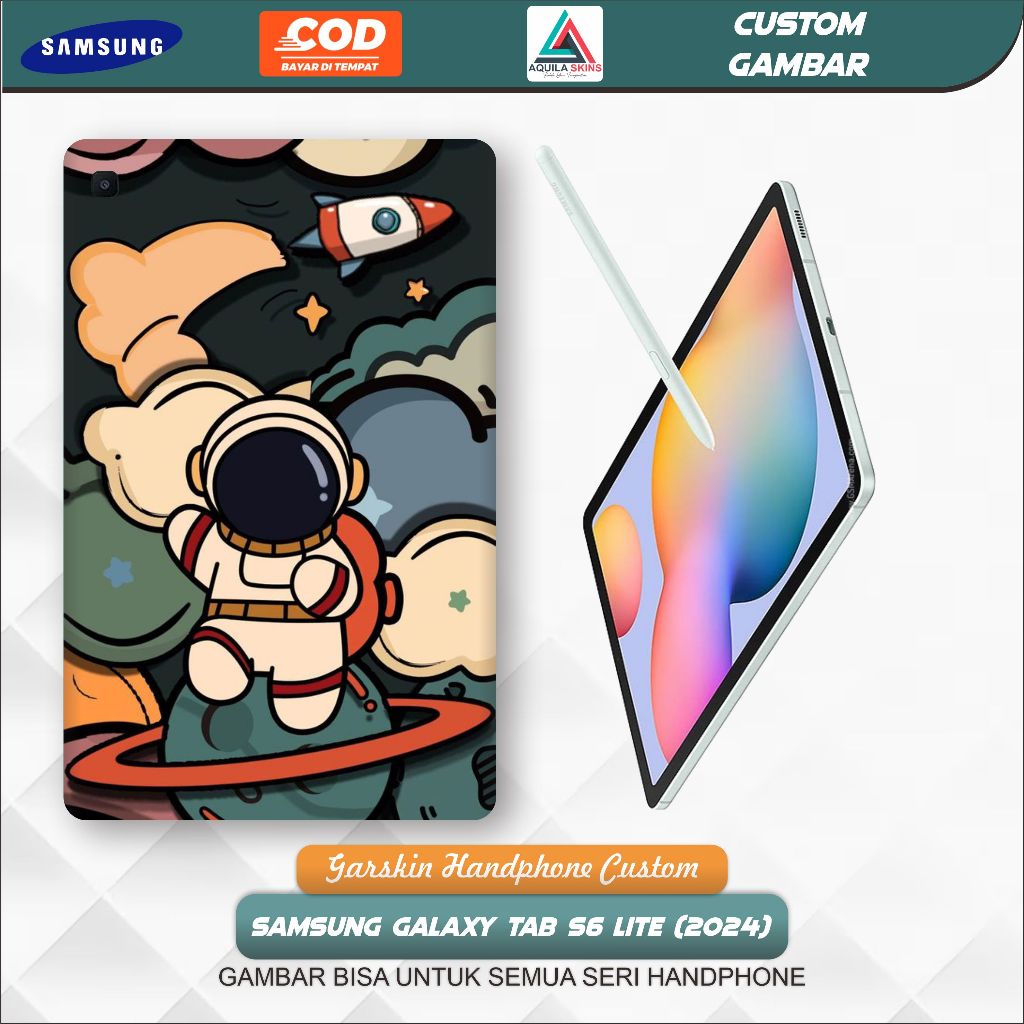 Jual SAMSUNG GALAXY TAB S6 LITE 2024 garskin tablet skin tablet isi ...