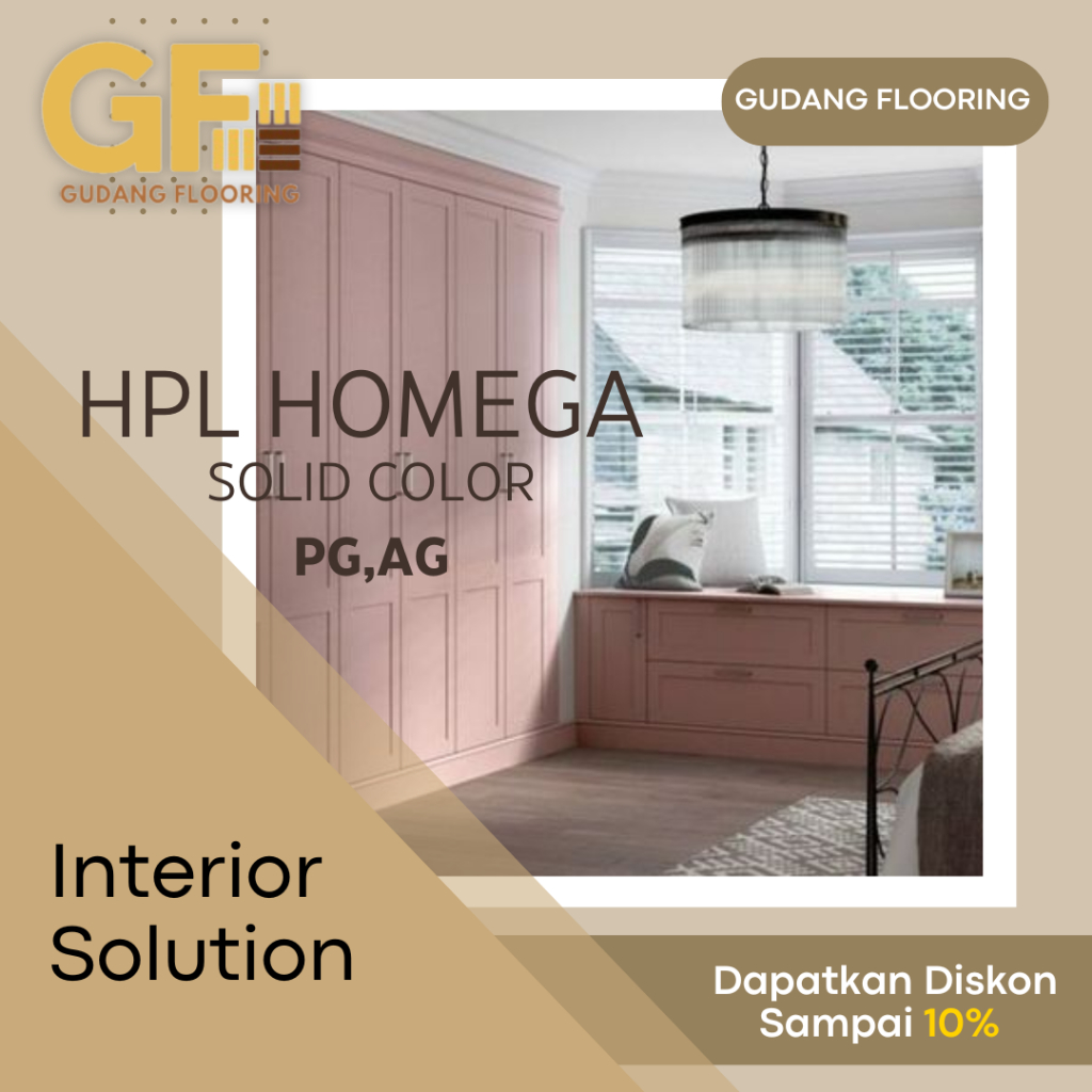 Jual Homega HPL Solid Color Series Pelapis meja Furniture HPL kayu ...