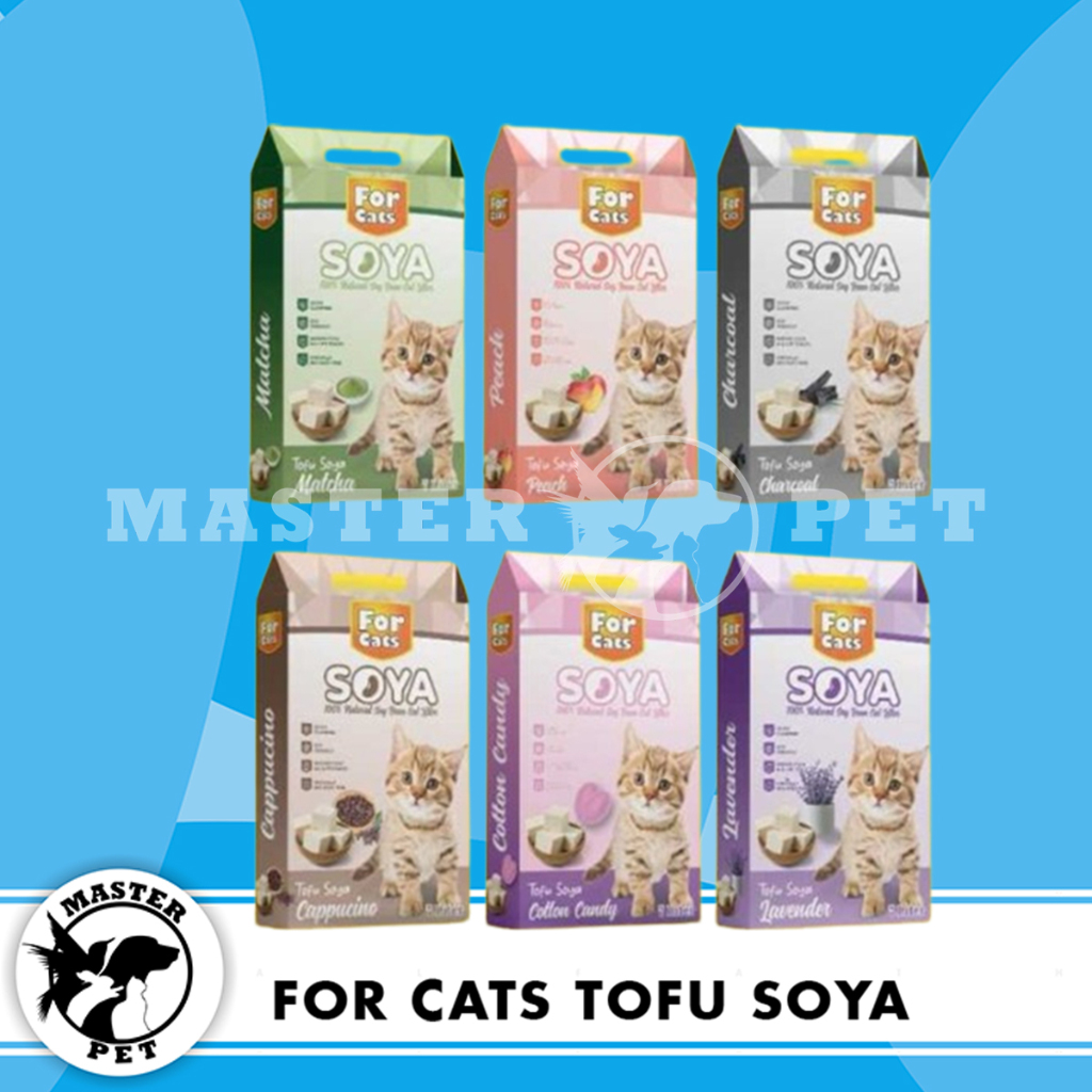 Jual Pasir Kucing Forcats Tofu Soya Gumpal Wangi 7 Liter | Shopee Indonesia