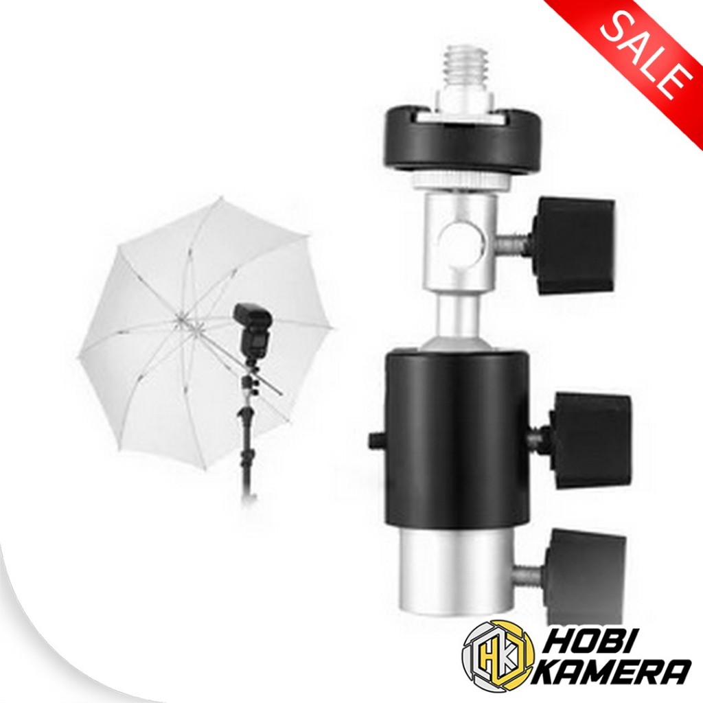 Jual Holder FLash Adapter Type C untuk di light stand | Shopee Indonesia