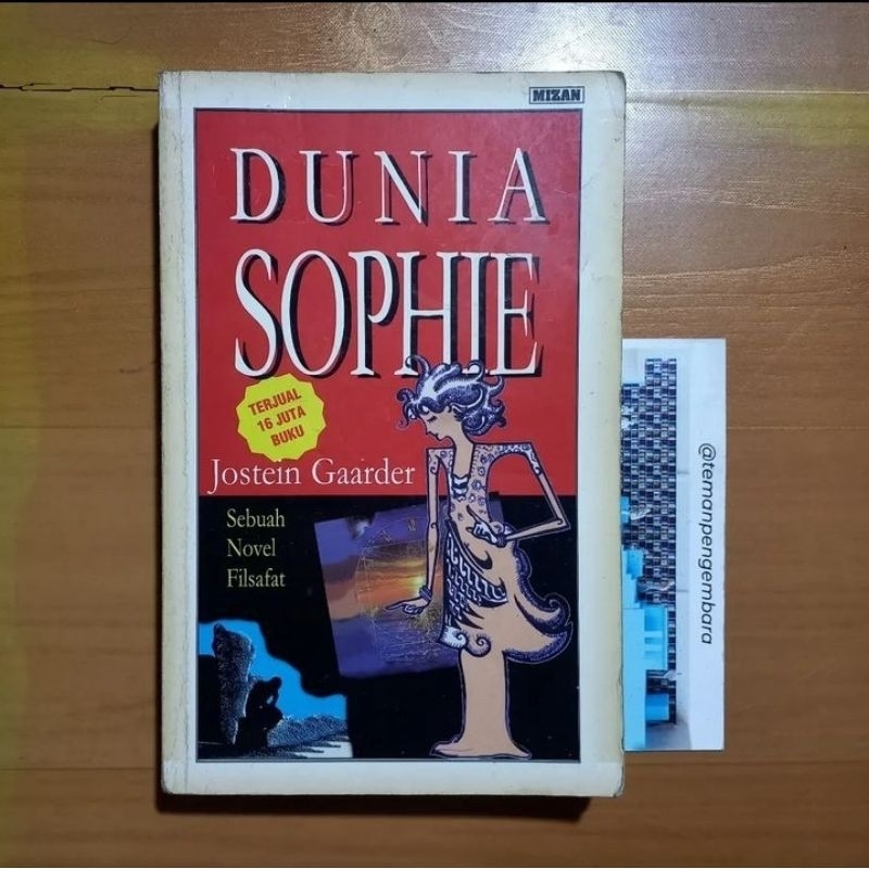 Jual Buku Dunia Sophie sebuah novel filsafat - Jostein Gaarder | Shopee Indonesia