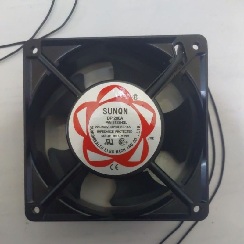 Jual Kipas AC 220V 12cm / Fan Kulkas 220 Volt 12x12 | Shopee Indonesia