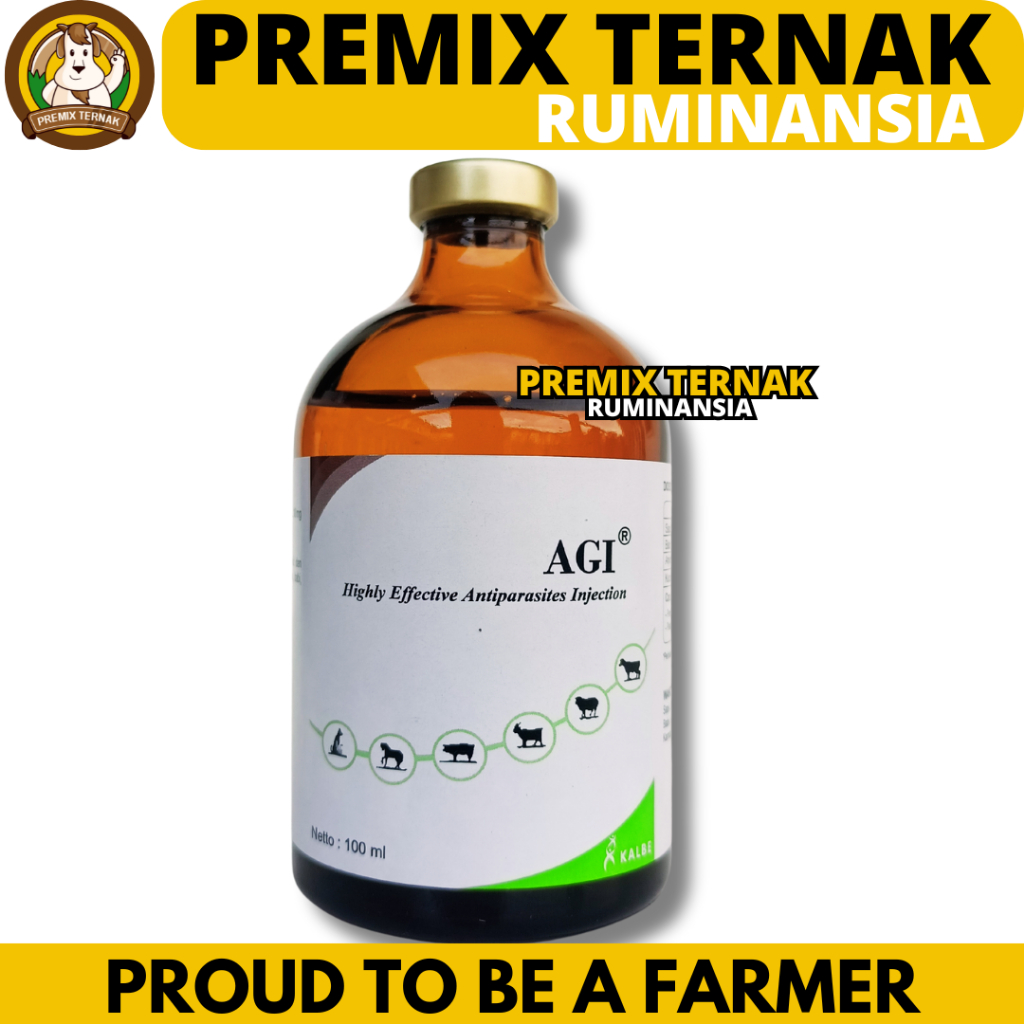 Jual AGI 100ML - Obat Kutu Skabies Gudik Pinjal Cacing Sapi Kambing ...