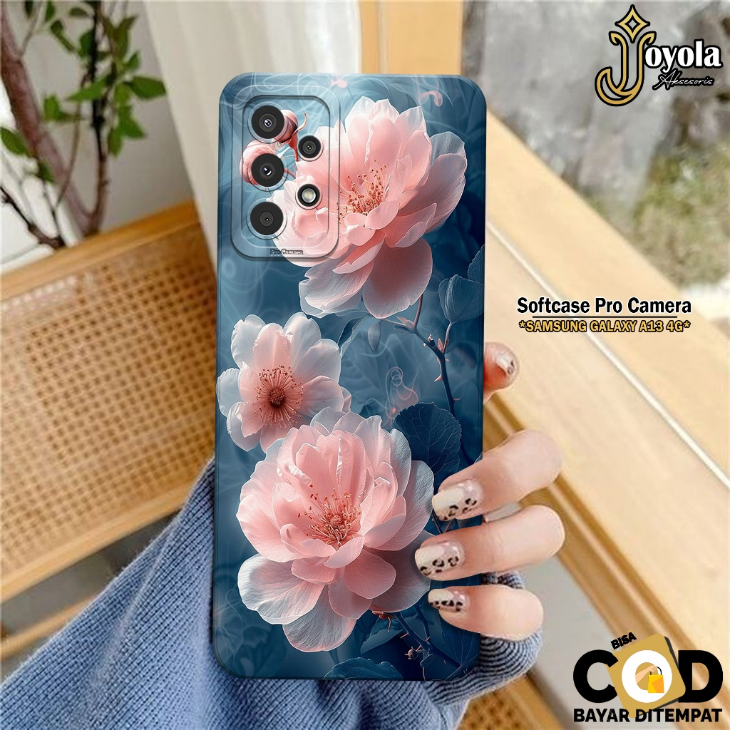 Jual Softcase Hp Samsung Galaxy A13 4G JOYOLA Fashion Case Bunga Case ...