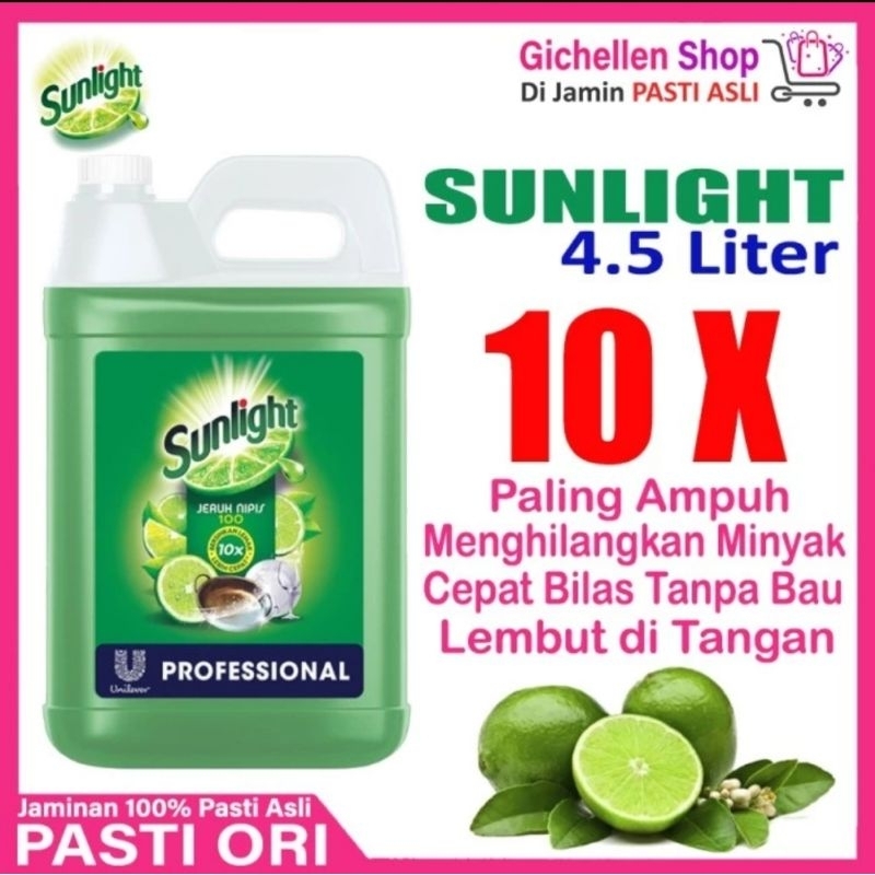 Jual Sunlight cuci piring 5L PROMO HARGA SAMA KEMASAN 5L | Shopee Indonesia