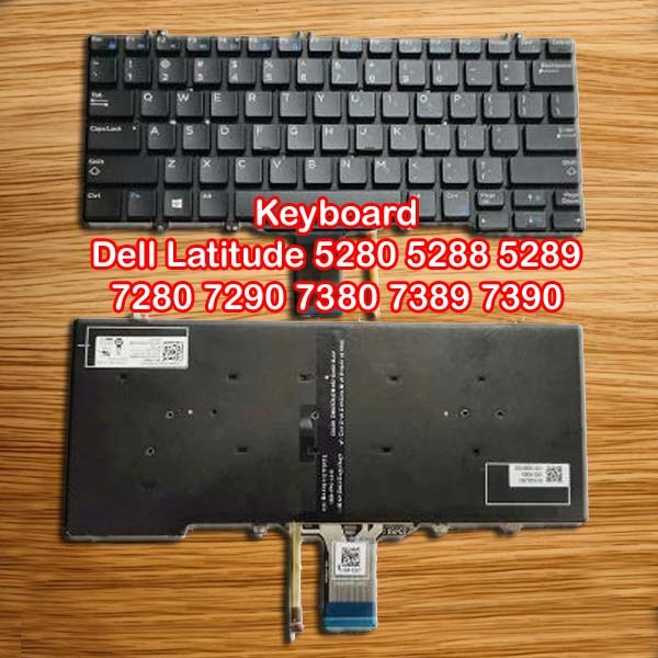 Jual Keyboard Dell Latitude 5280 5288 5289 7280 7290 7380 7389 7390 ...