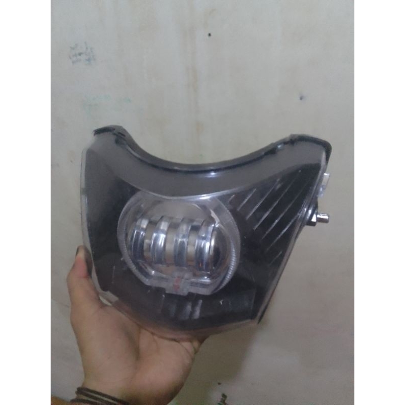 Jual Reflektor Kedok Lampu Depan Plus Mika Kaca Lampu Depan Supra Fit ...