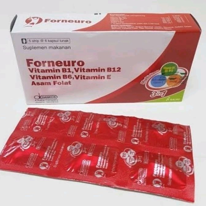 Jual FORNEURO STRIP 6 KAPSUL | Shopee Indonesia