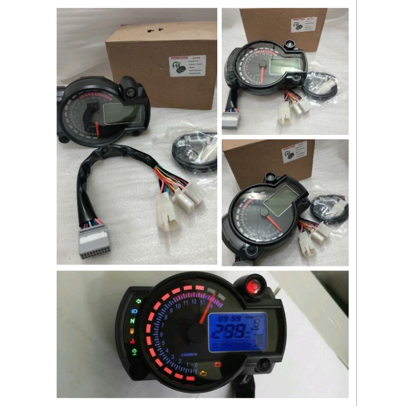 Jual Spedometer Digital Model Koso Rx2N Universal | Shopee Indonesia