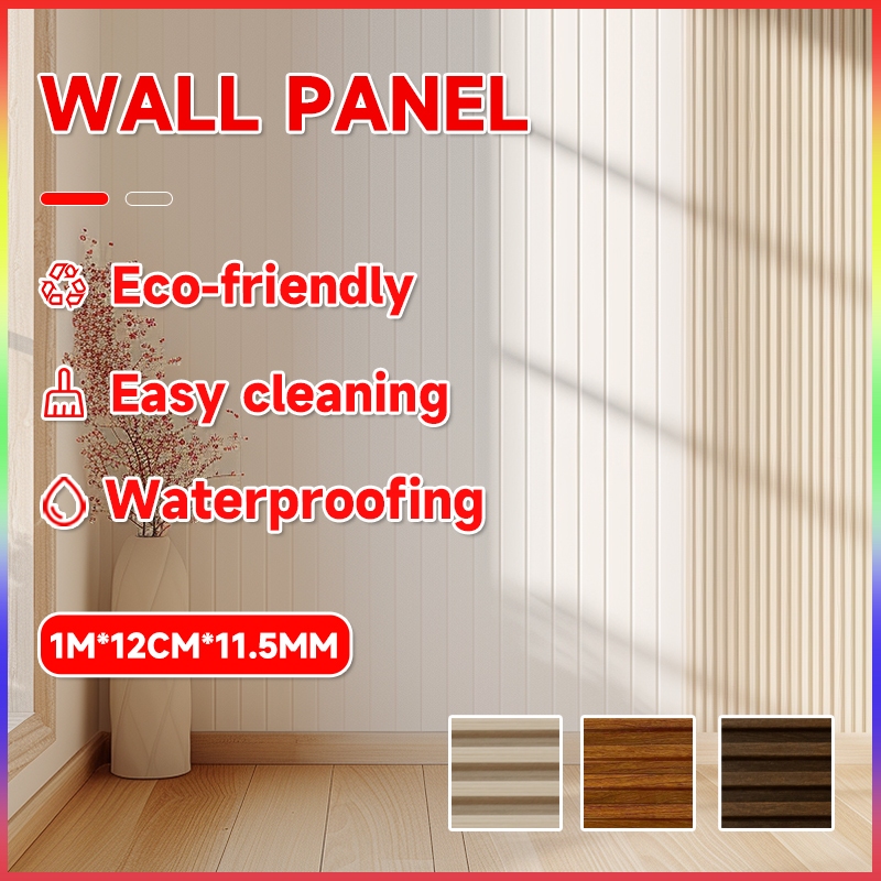 Jual Wood Wall Panel Dekorasi Dinding 1000*121*11.5MM Dekorasi Dinding ...