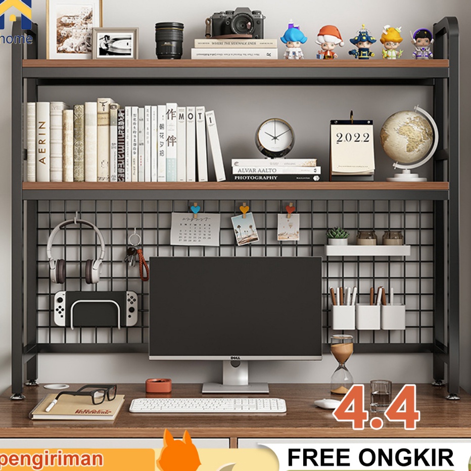 Jual ORIGINAL IH Rak Desktop Storage Rak Meja Stationery Rak Buku ...
