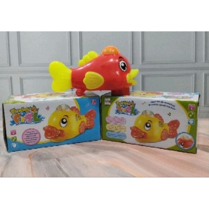 Jual Mainan Anak Cowok cewek Funny Fish / Ikan Bisa jalan 7923 | Shopee ...