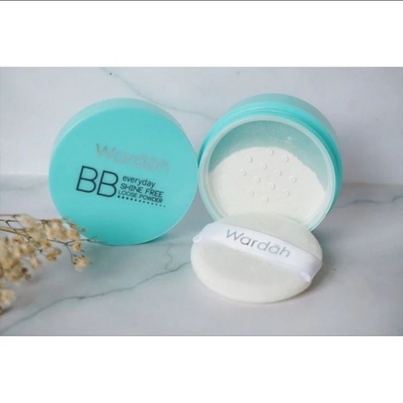 Jual WARDAH EVERYDAY BB SHINE FREE LOOSE POWDER-BEDAK TABUR 100% ...