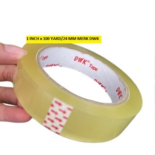 Jual ISOLASI / SELOTIP BENING 1 INCH x 100 YARD/24 MM | Shopee Indonesia