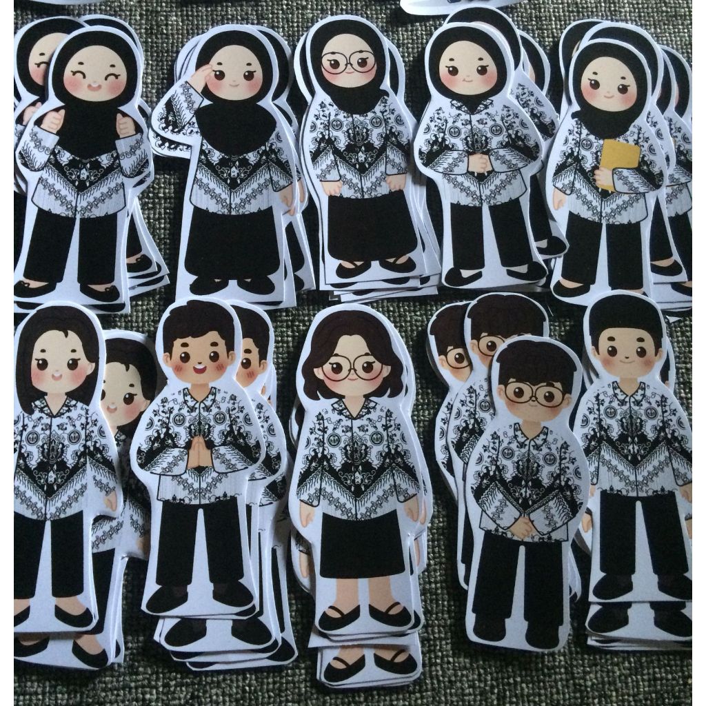 Jual TOPPER GURU SERAGAM PGRI PERLENGKAPAN BUKET TINGGI 14CM | Shopee ...