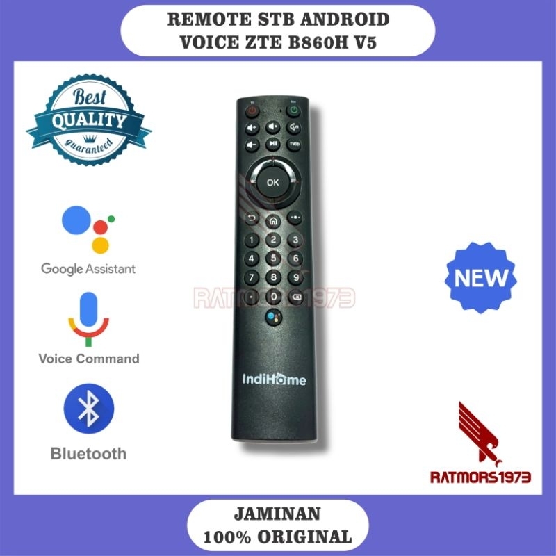 Jual Remote Voice untuk STB Android ZTE B860H V5 dan B866F ORIGINAL ...