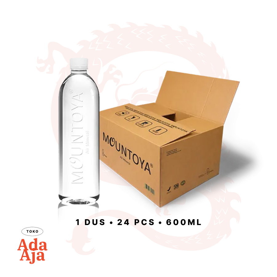 Jual Mountoya Air Mineral 600ML Dus 24pcs | Shopee Indonesia