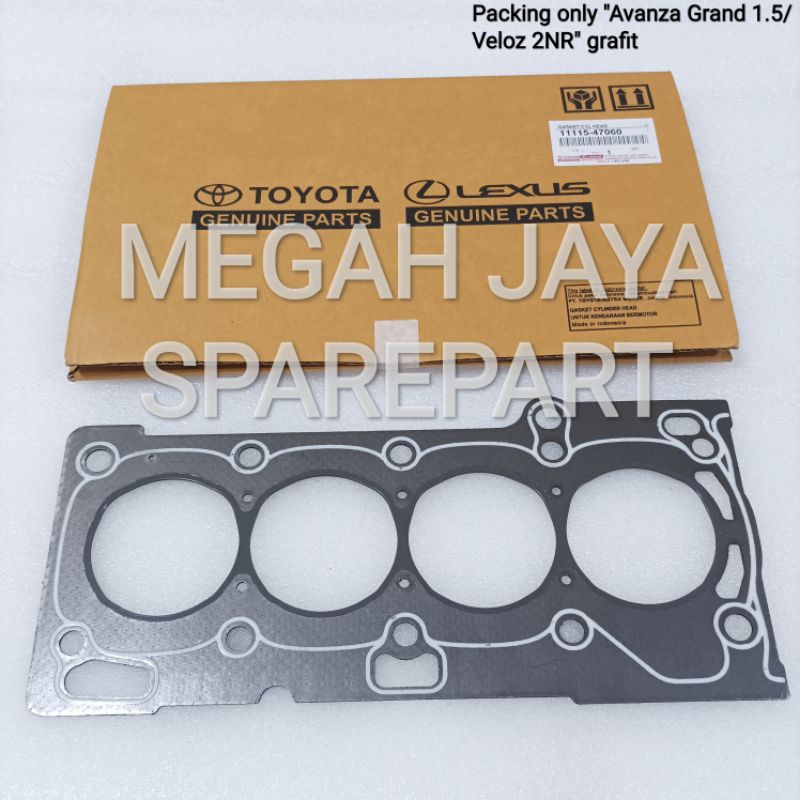 Jual Packing only paking deksel silinder head Avanza Grand New Veloz 1. ...