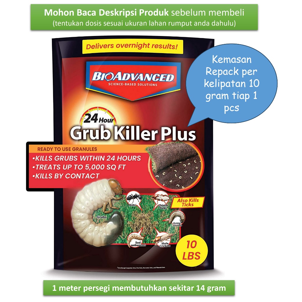 Jual Anti Uret Embug Gayas Original GRUB KILLER PLUS Pestisida Anti ...