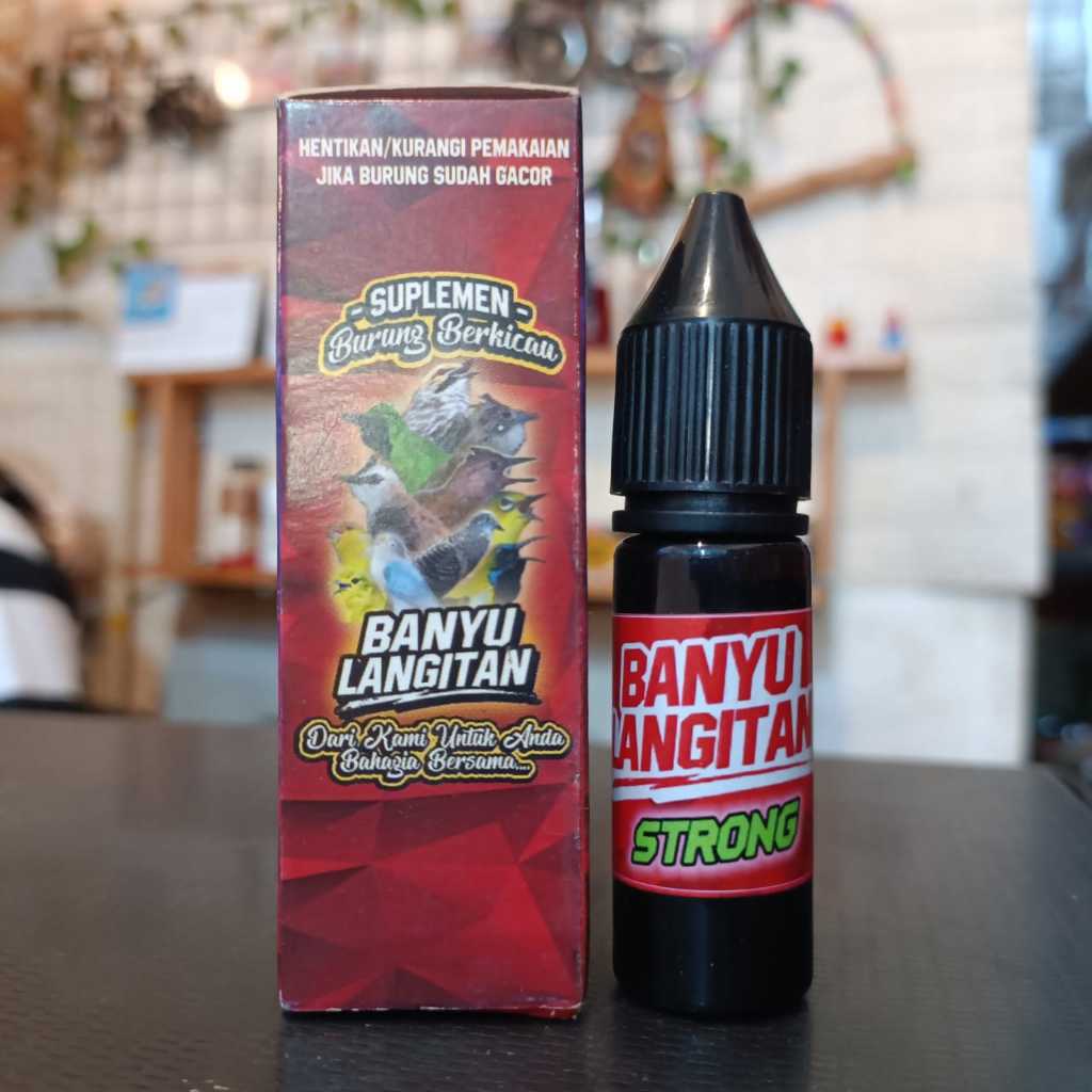 Jual BANYU LANGITAN STRONG MULTIVITAMIN HERBAL PENGGACOR BURUNG TRUCUK ...