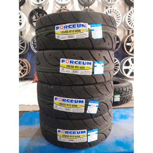 Jual BAN SEMI SLICK SPORT 195 55 R15 FORCEUM EXP MURAH DAN BERKUALITAS ...