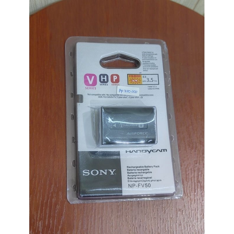 Jual Baterai Sony NP-FV50 untuk kamera/handycam (keterangan lengkap di deskripsi) | Shopee Indonesia