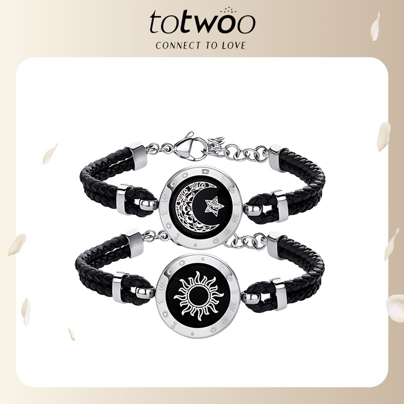 Jual Totwoo [Braided Rope] Sun & Moon - Gelang LDR Couple Bergetar ...