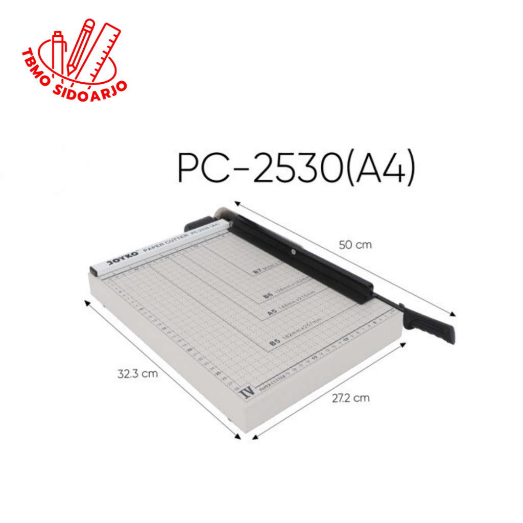 Jual Tbmo Pemotong Kertas A4 Paper Cutter Joyko Pc 2530 A4 Shopee