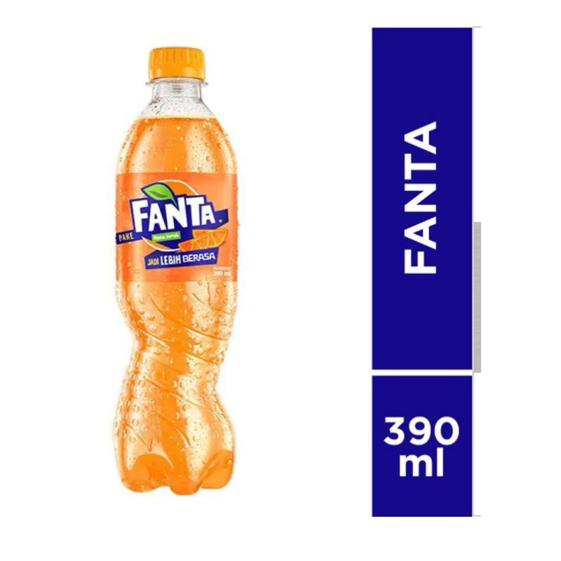 Jual Fanta minuman berkarbonasi rasa lemon botol 390ml | Shopee Indonesia