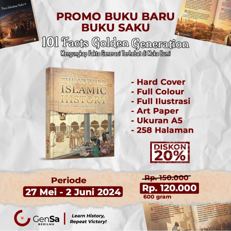 Jual The untold Islamic history buku Edgar Hamas sejarah Islam tokoh ...