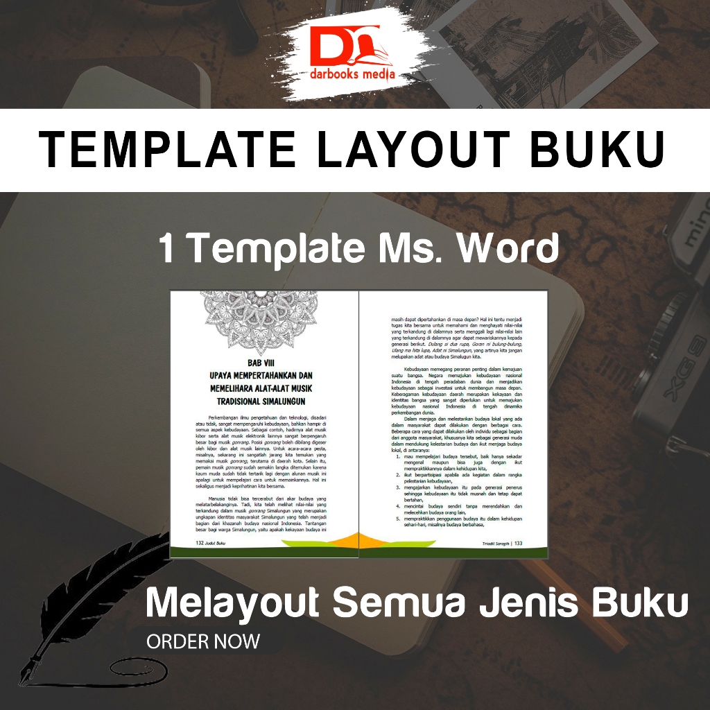 Jual Template Layout Buku | Shopee Indonesia