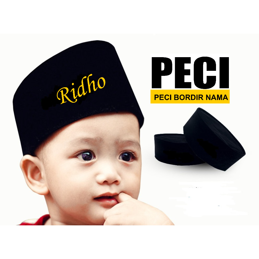 Jual Peci Hitam Anak dan Dewasa Free Bordir Nama | Shopee Indonesia