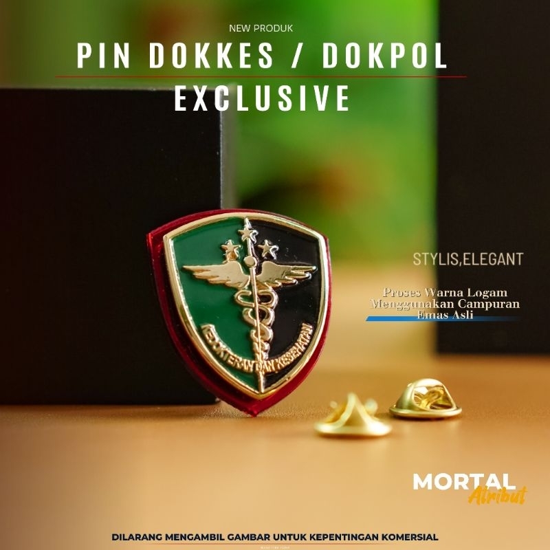Jual PIN DOKKES - PIN DOKPOL PIN KEDOKTERAN DAN KESEHATAN | MORTAL ...