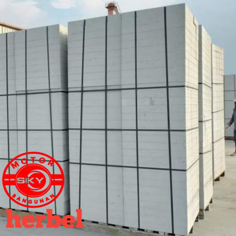 Jual bata ringan /herbel 7,5 cm ,10cm.sni | Shopee Indonesia