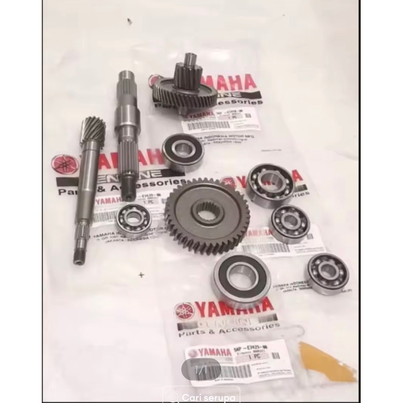 Jual GIGI RASIO FULLSET AS PULLY AS RODA SET BEARING RASIO MIO J FINO ...