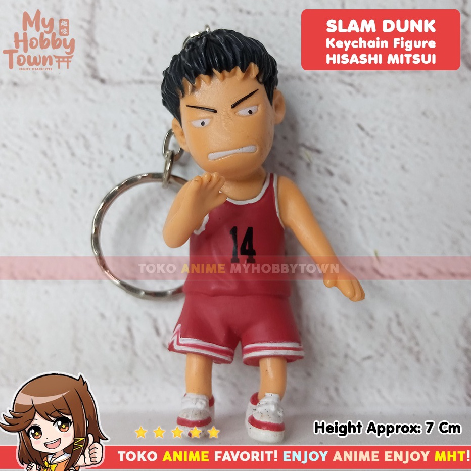 Jual is Gantungan Kunci Figure Anime Slam Dunk Sakuragi Hanamichi Akagi ...