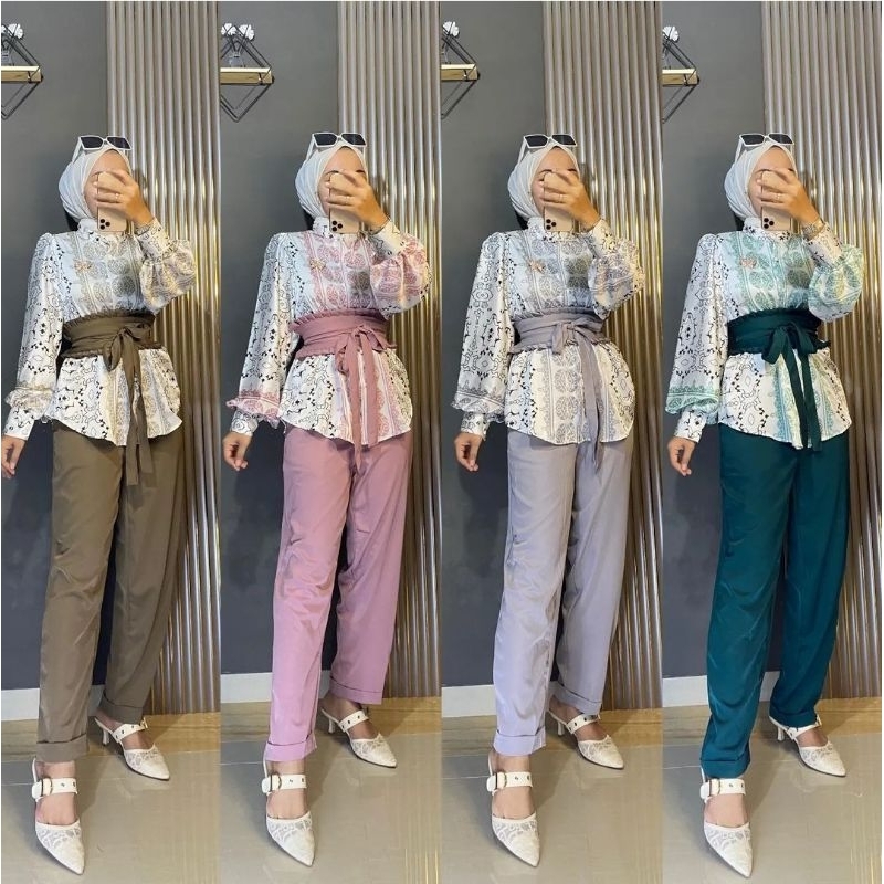 Jual setcel etnik dusty by dorthe | Shopee Indonesia