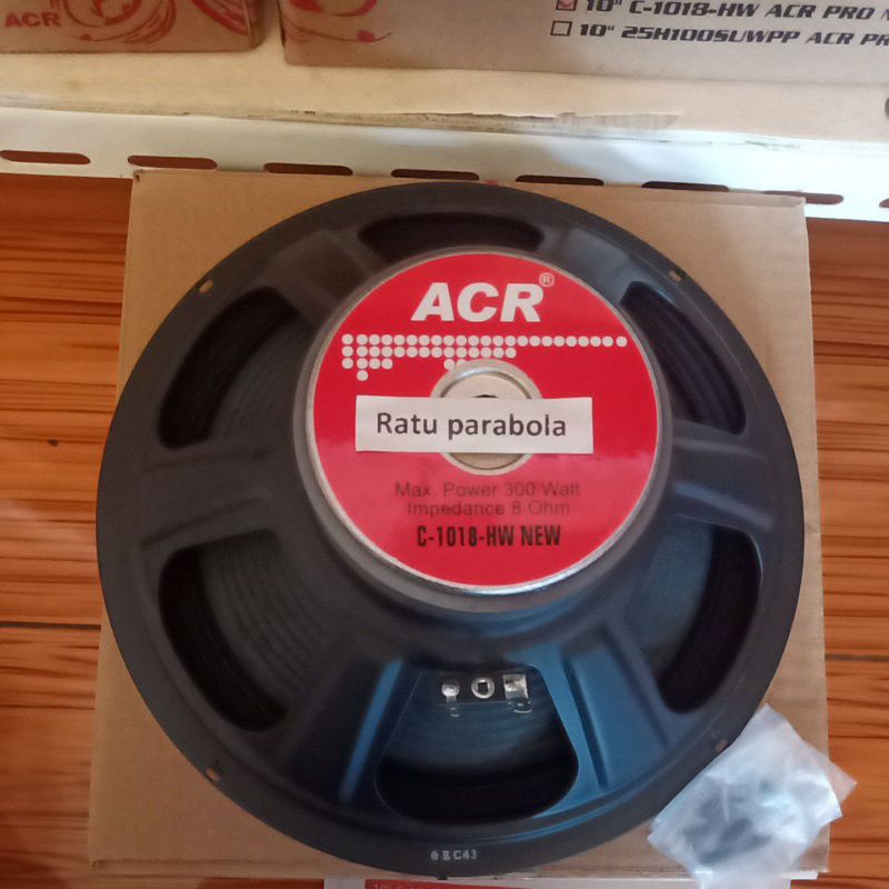 Jual Speaker Acr 10" C 1018 HW FULL RANGE 300w | Shopee Indonesia