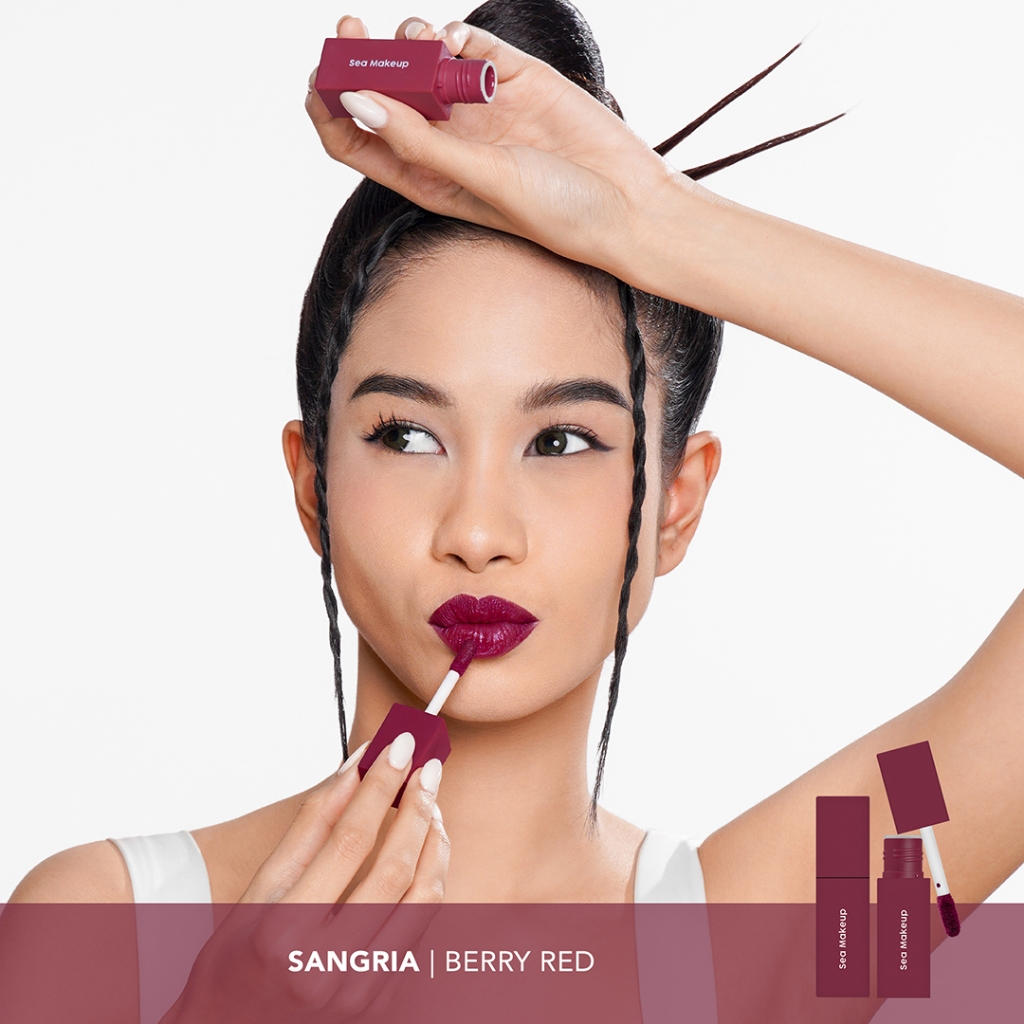 Jual Sea Makeup Lacquer Shake Lip Ink Longlasting lip ink - Glossy ...