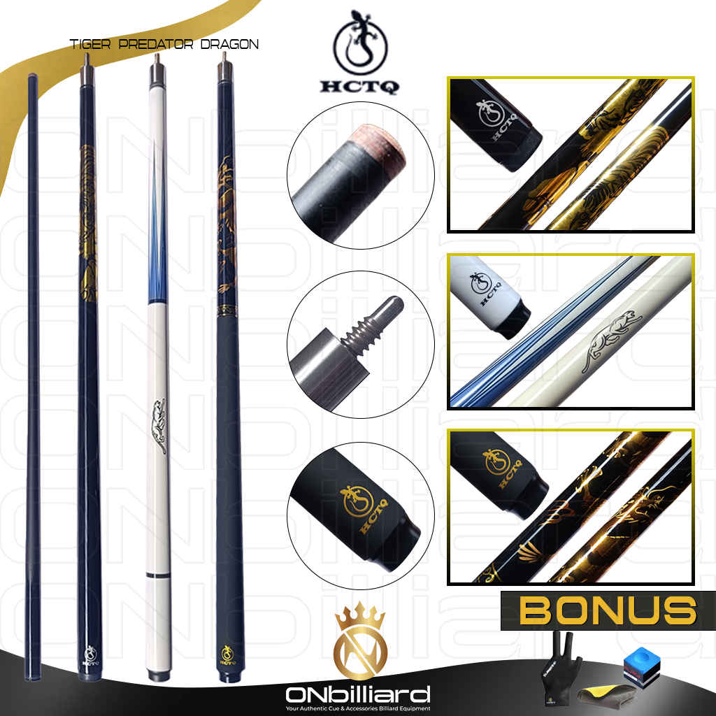 Jual HCTQ Cue Stick Billiard Carbon Graphite Play Low Deflection Stik ...