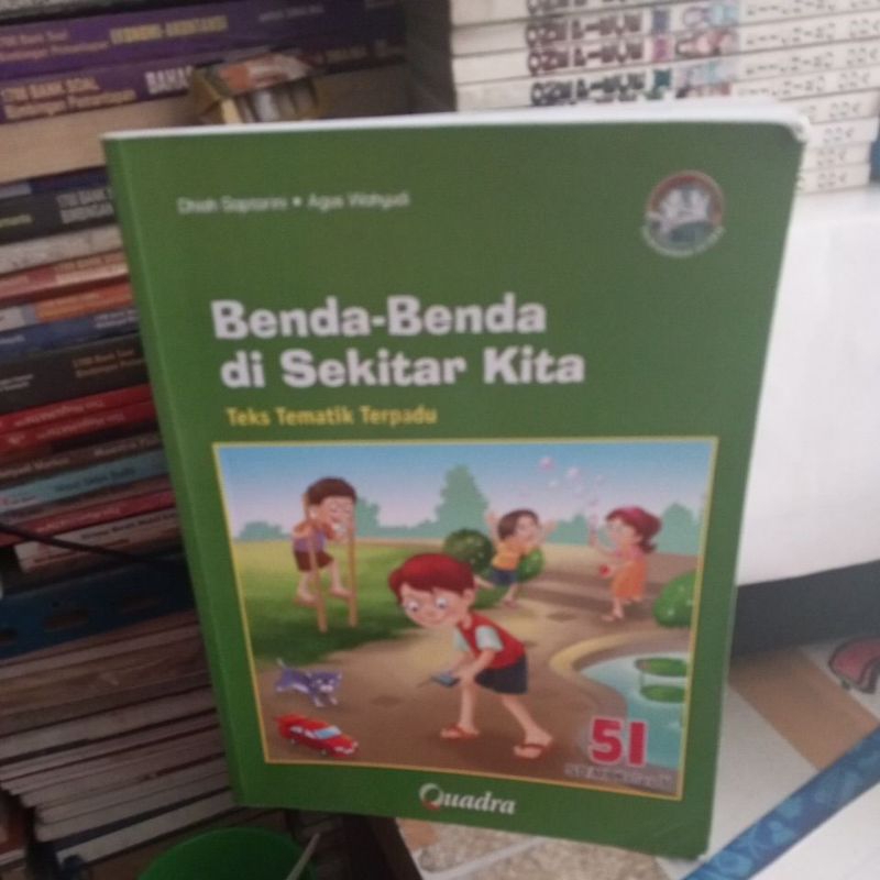 Jual BUKU TEKS TEMATIK TERPADU KELAS 5 TEMA 5I PENERBIT QUADRA | Shopee Indonesia